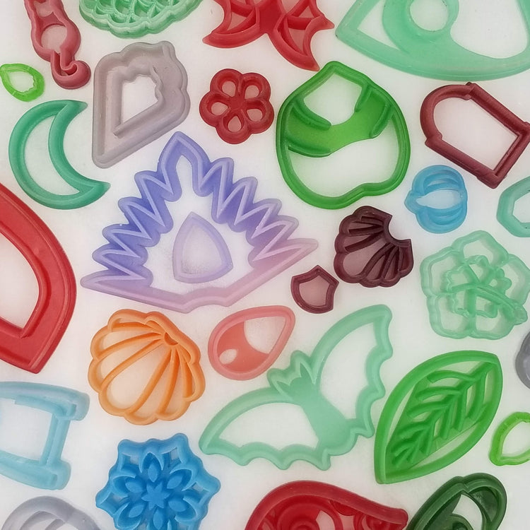 Polymer Clay Cutters, Silk Screens, & Texture Sheets – The Clay Impress