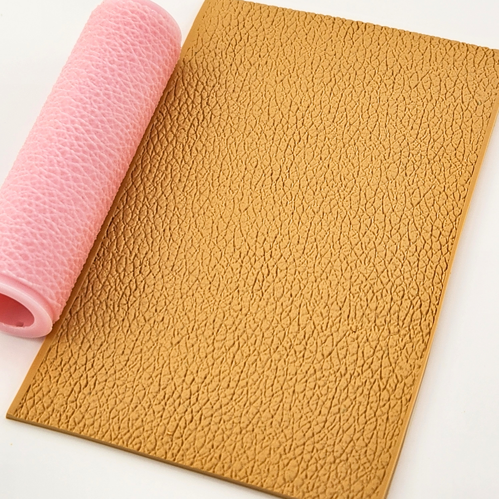 Leather Polymer Clay Texture Roller – The Clay Impress