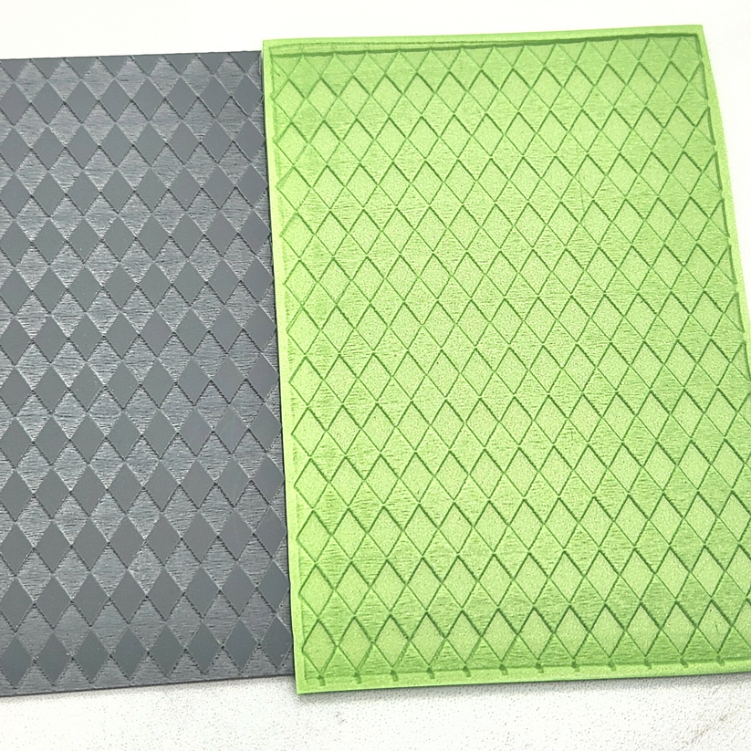 Harlequin Diamonds Polymer Clay Texture Sheet | Unique & Easy-to-Use ...