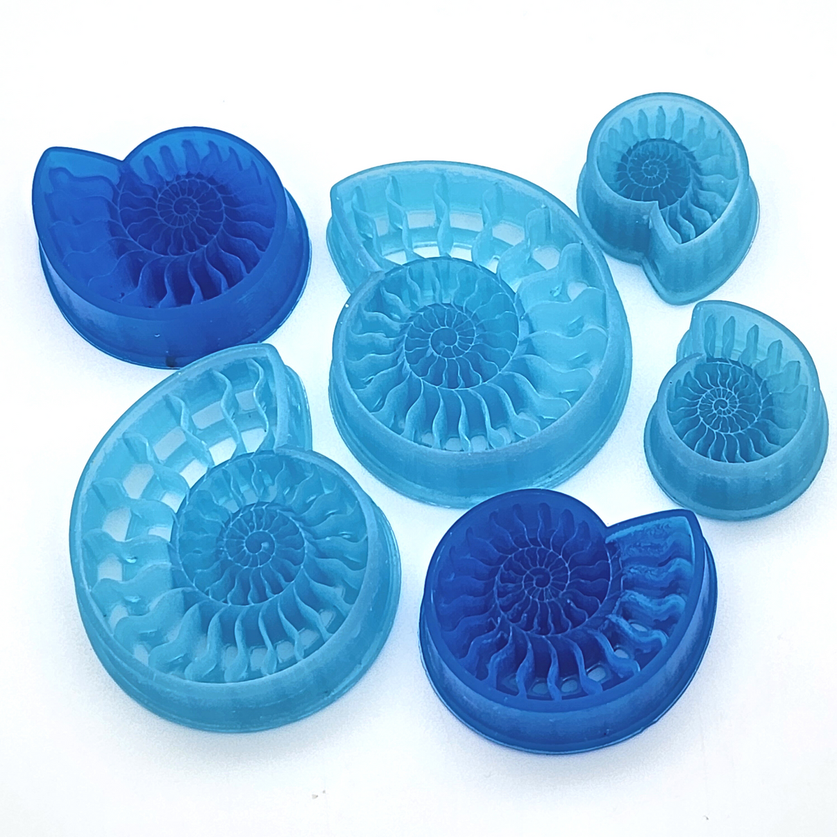 Ammonite Shell Polymer Clay Cutters | Sharp, Clean, Precise – The Clay ...