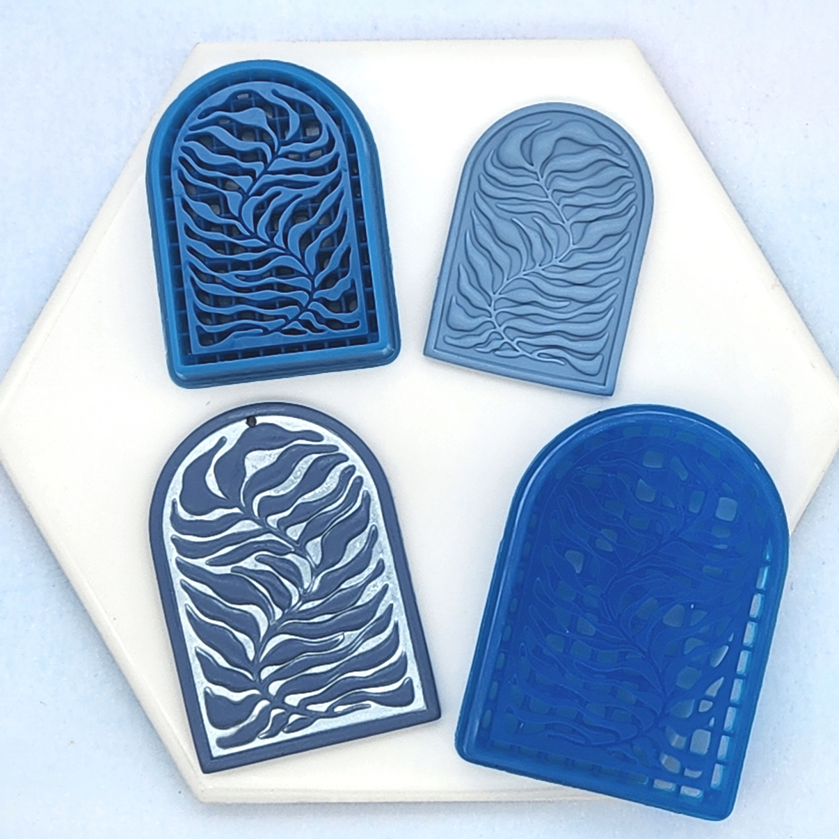 Abstract Seaweed Polymer Clay Cutters | Sharp, Clean, Precision Cuts ...