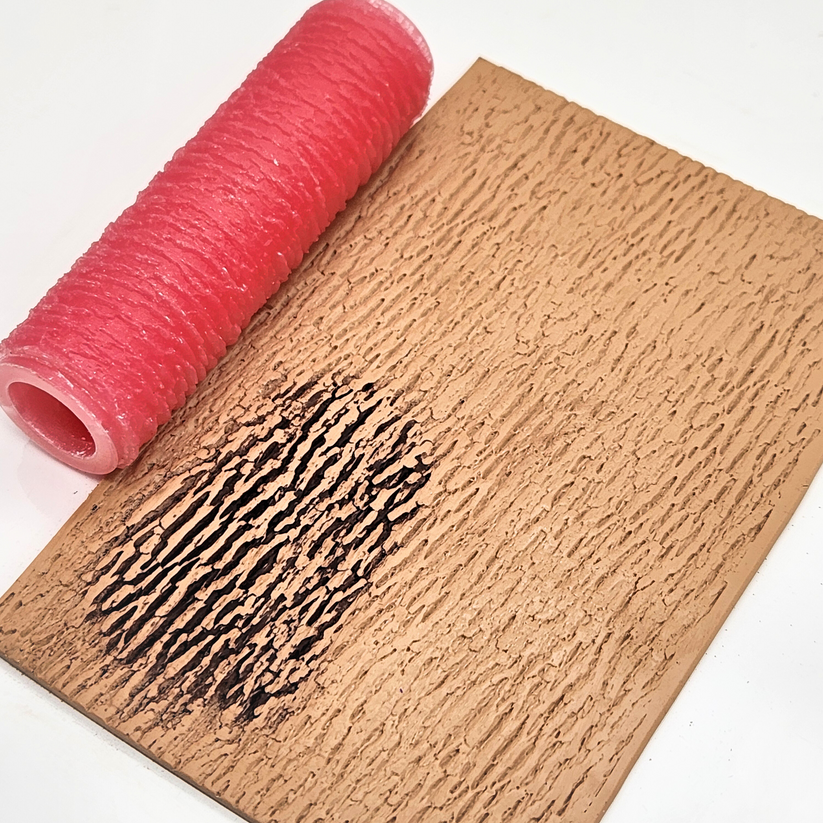 Tree Bark Polymer Clay Texture Roller – The Clay Impress