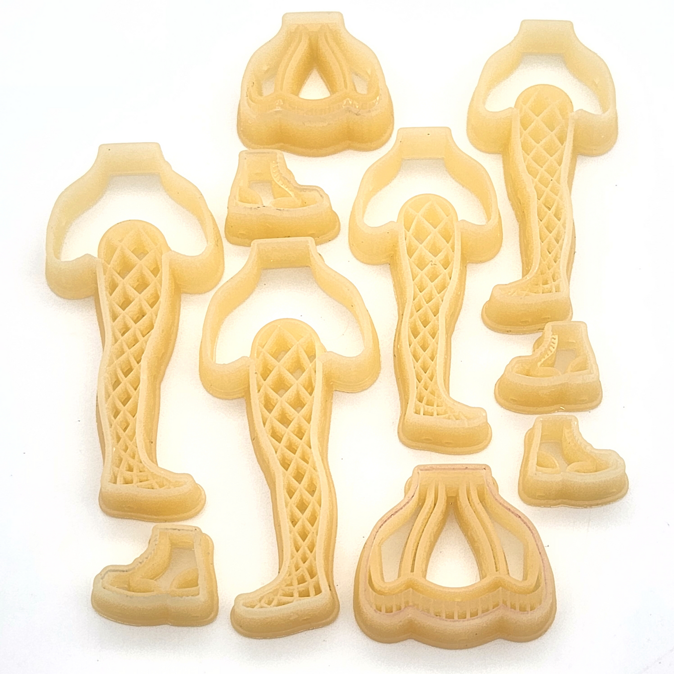 Leg Lamp with Boot Polymer Clay Cutter Set | Sharp, Clean, Precise ...