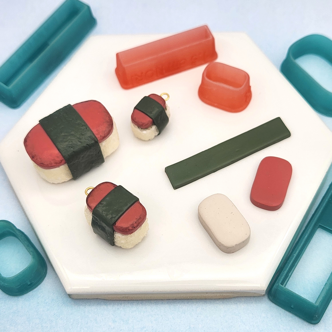 Spam Musubi Polymer Clay Cutter Set | Sharp, Clean, Precision Cuts ...