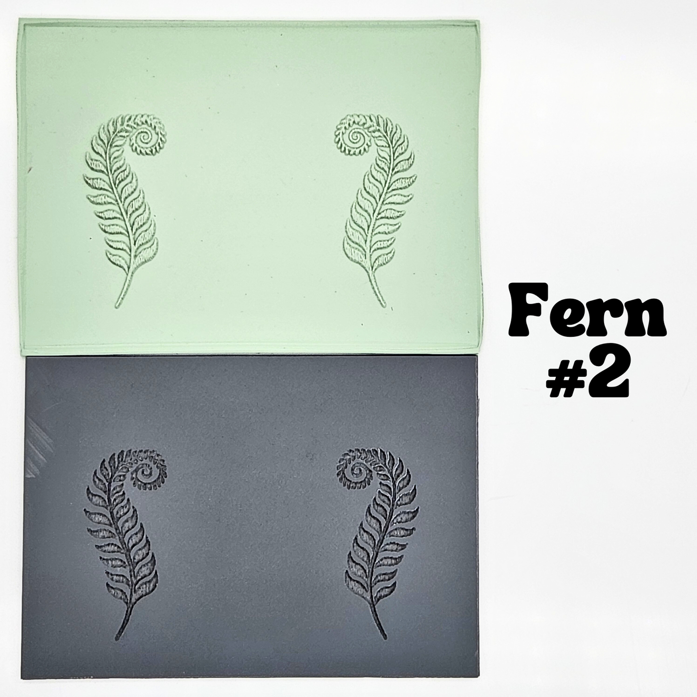 Fern Fronds Polymer Clay Texture Sheet | Detailed, and Easy to Use ...