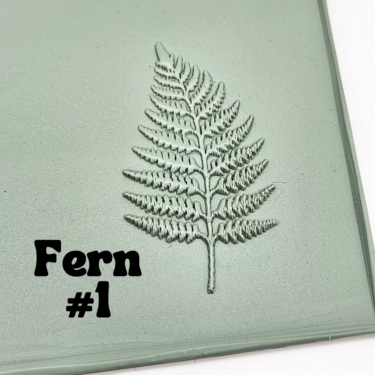 Fern Fronds Polymer Clay Texture Sheet | Detailed, and Easy to Use ...
