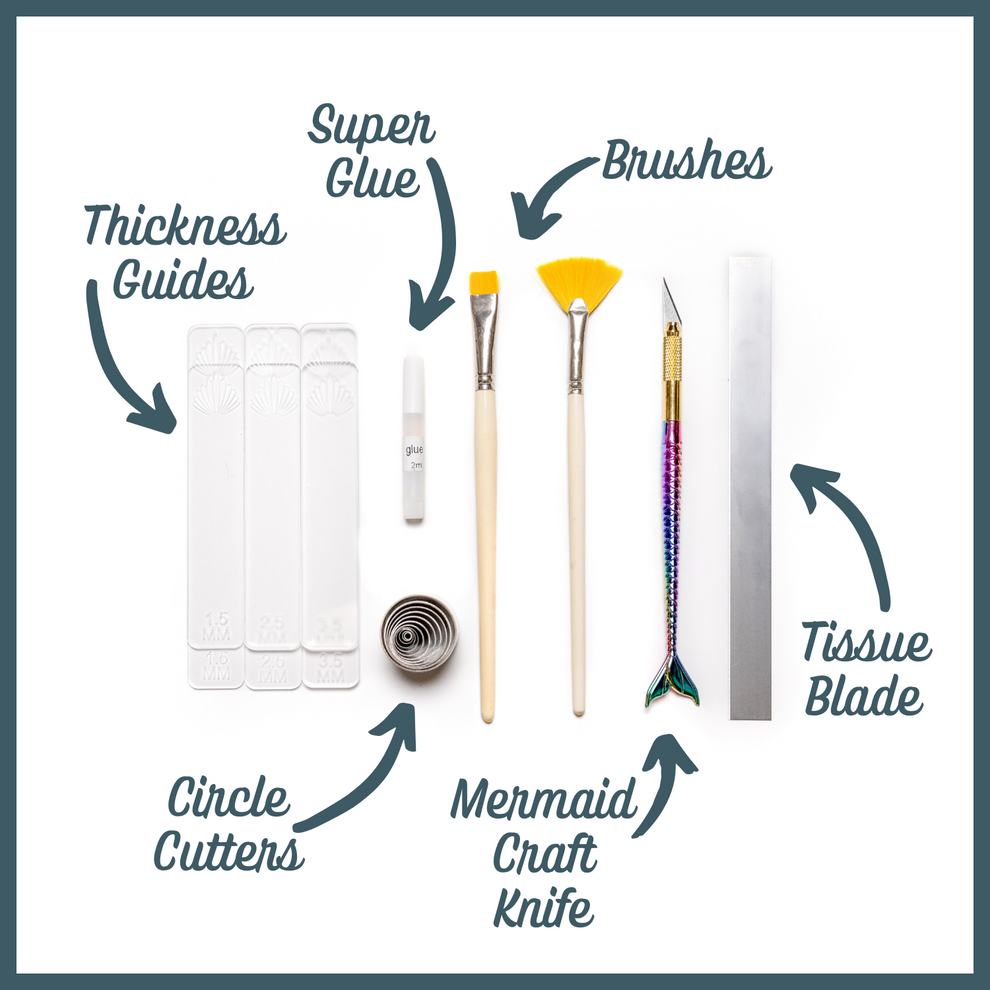 Deluxe Polymer Clay Starter Kit for Making Earrings – The Clay Impress