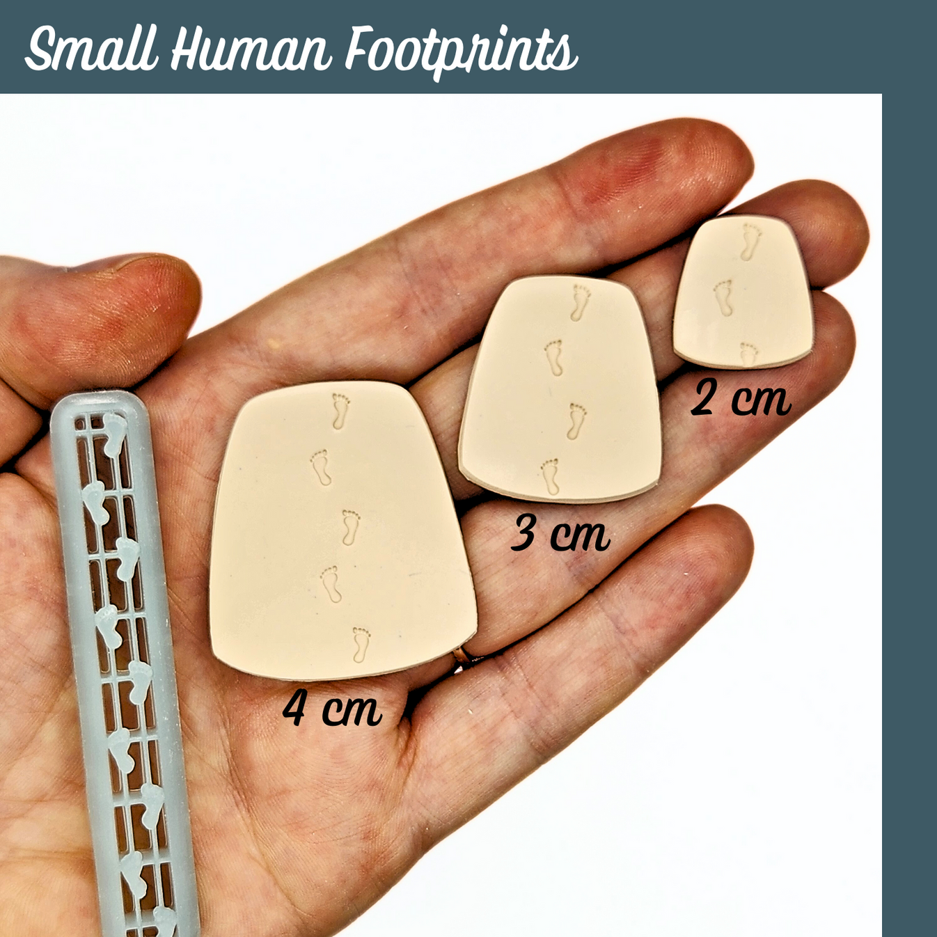 Footprint Polymer Clay Stamps – The Clay Impress