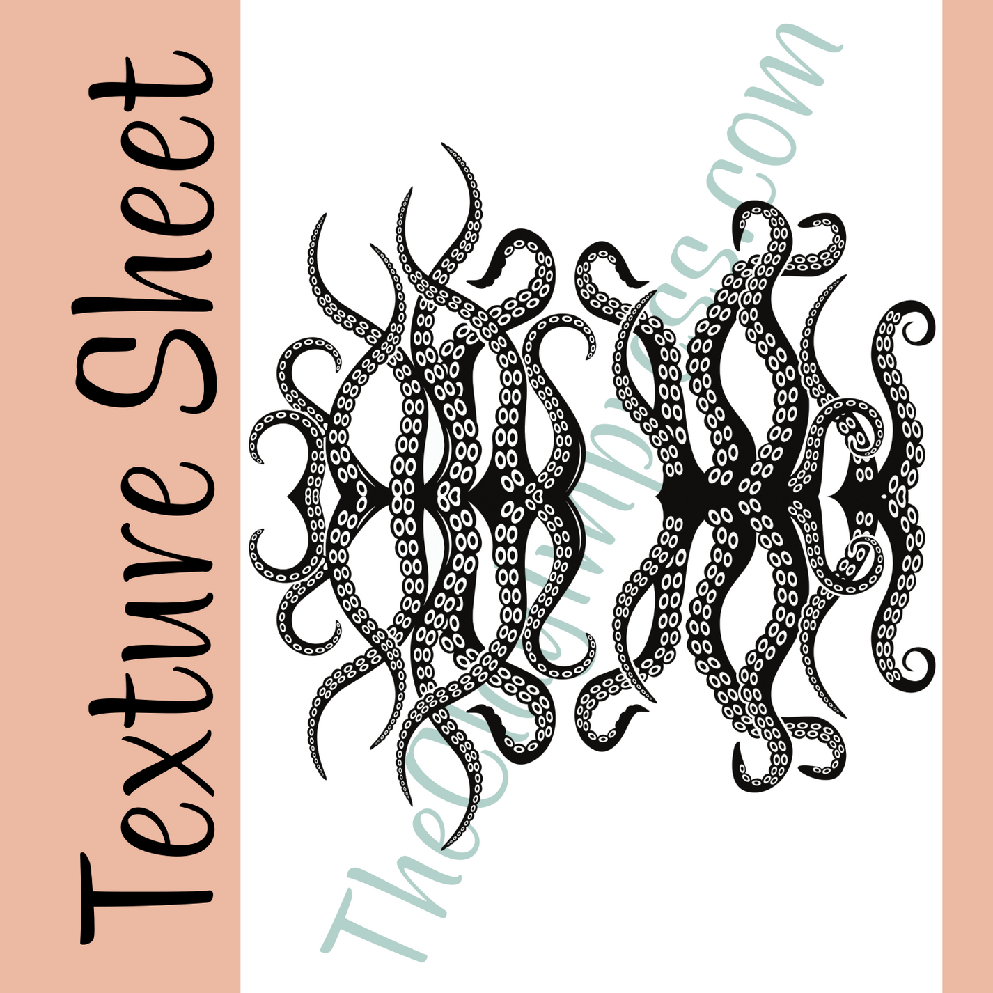 Tentacle Clay Texture Sheet | Unique, Detailed, and Easy to Use – The ...