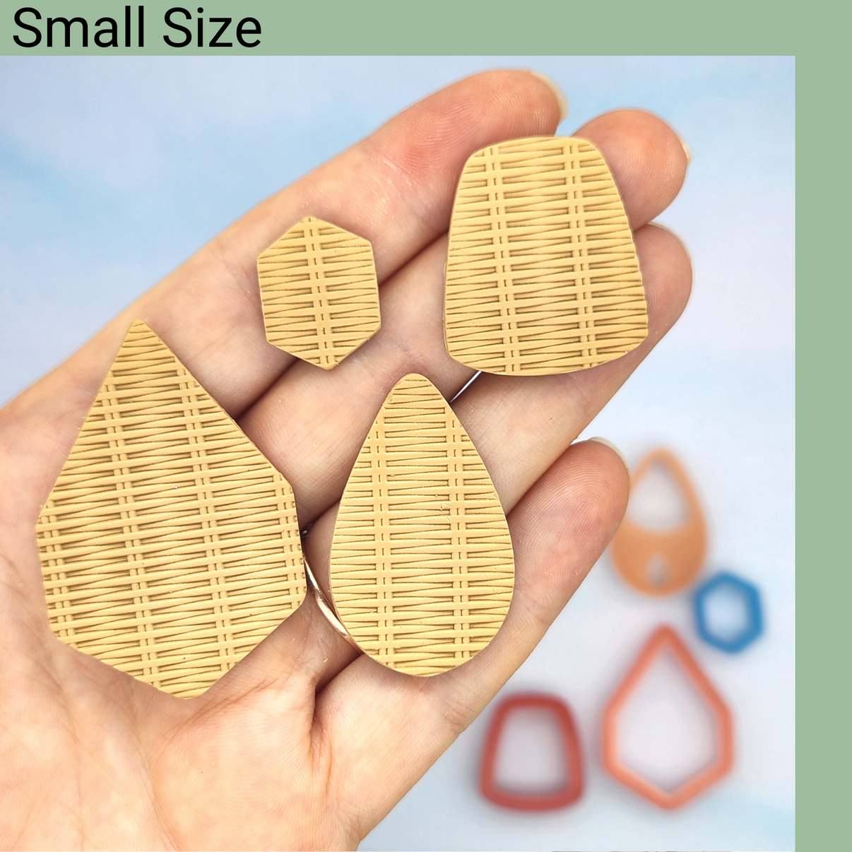 Woven Wicker Texture Rollers | Unique, Detailed, and Easy to Use – The Clay Impress