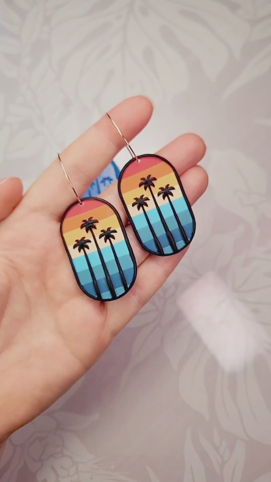 Boho Palm Tree Amulet Polymer Clay Cutter | Sharp, Clean, Precise – The ...