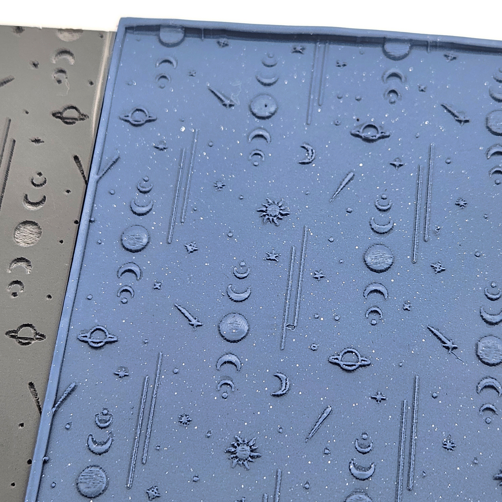 Celestial Moon Phase Texture Sheet | Unique, Detailed, and Easy to Use – The Clay Impress