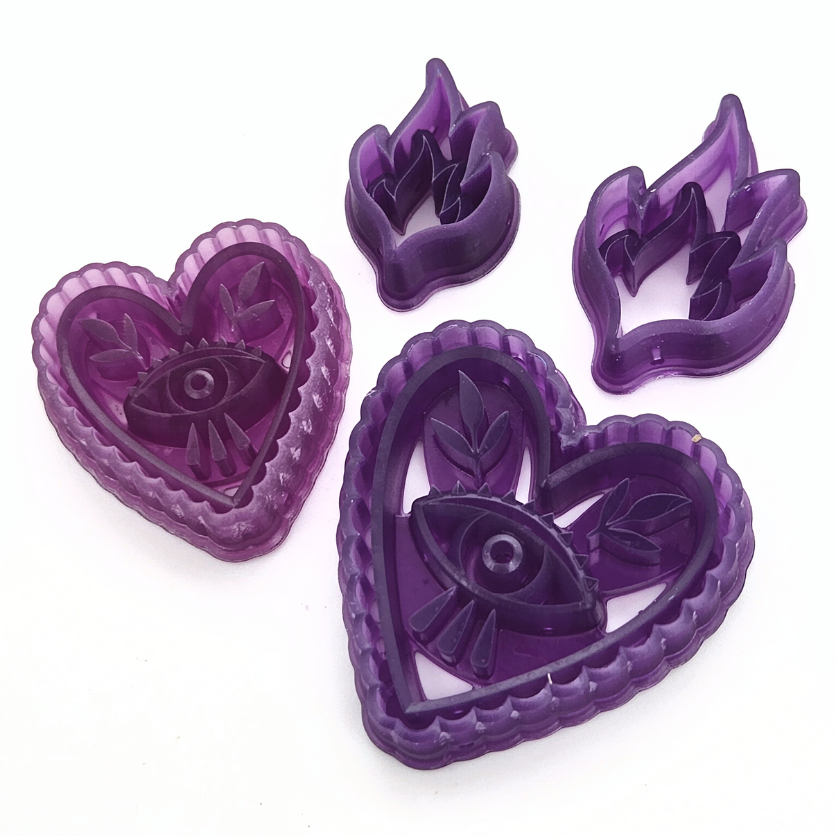 Sacred Heart Polymer Clay Cutter Set | Sharp, Clean, Precise – The Clay ...