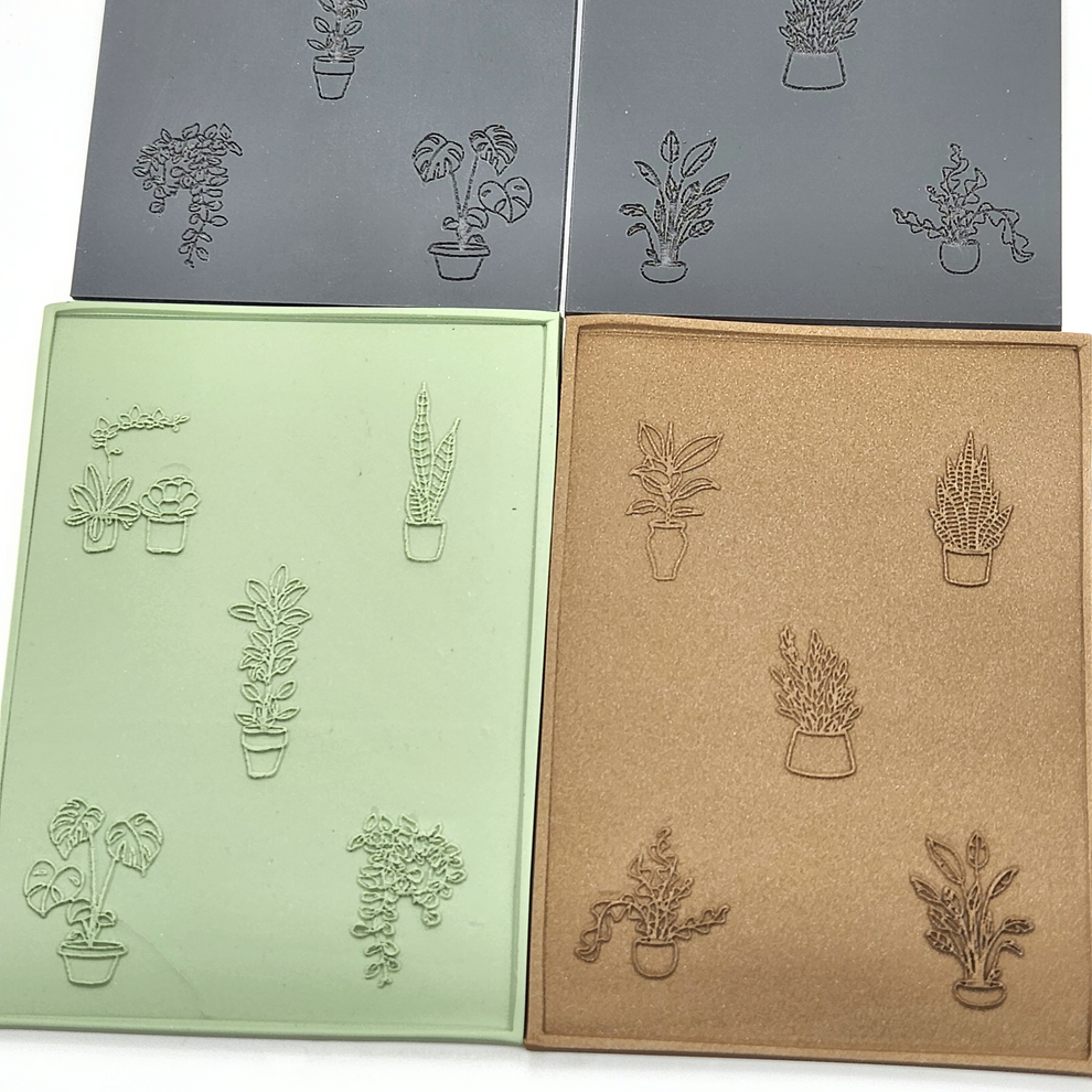 Potted Plants Embossing Texture | Unique, Detailed, and Easy to Use ...