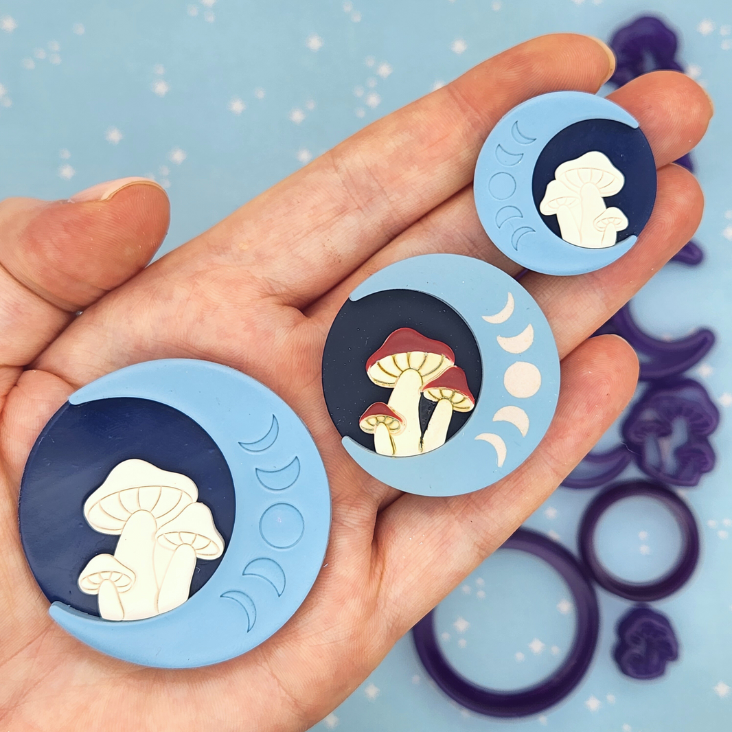 Celestial Collection of Polymer Clay Tools – The Clay Impress