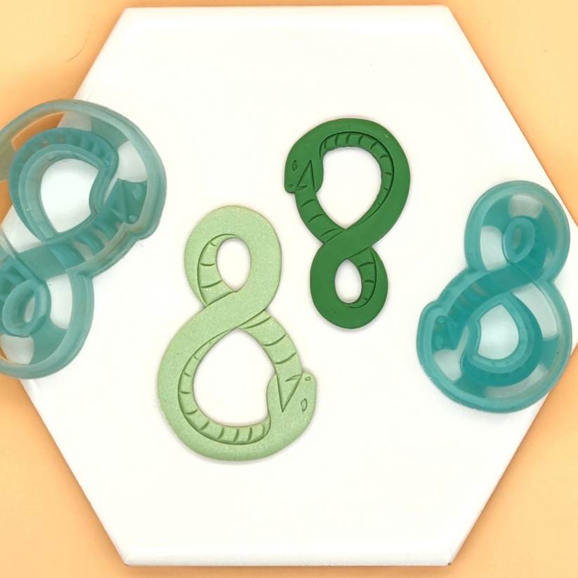 Snake Polymer Clay Cutters | Sharp, Clean, Precision Cuts – The Clay ...