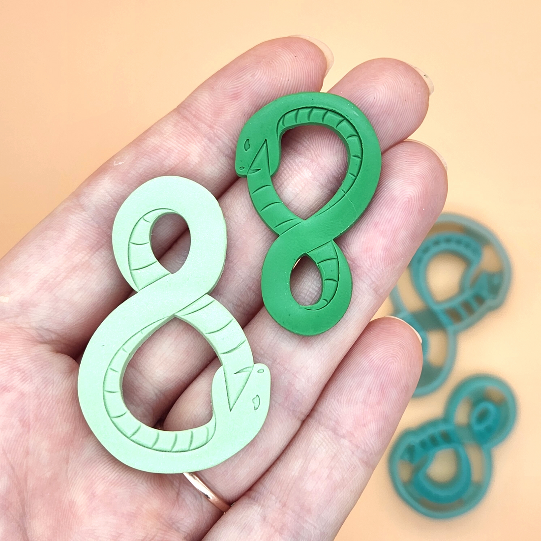 Snake Polymer Clay Cutters | Sharp, Clean, Precision Cuts – The Clay ...