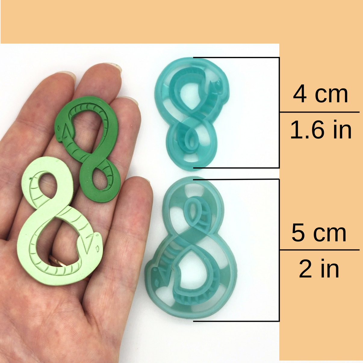 Snake Polymer Clay Cutters | Sharp, Clean, Precision Cuts – The Clay ...