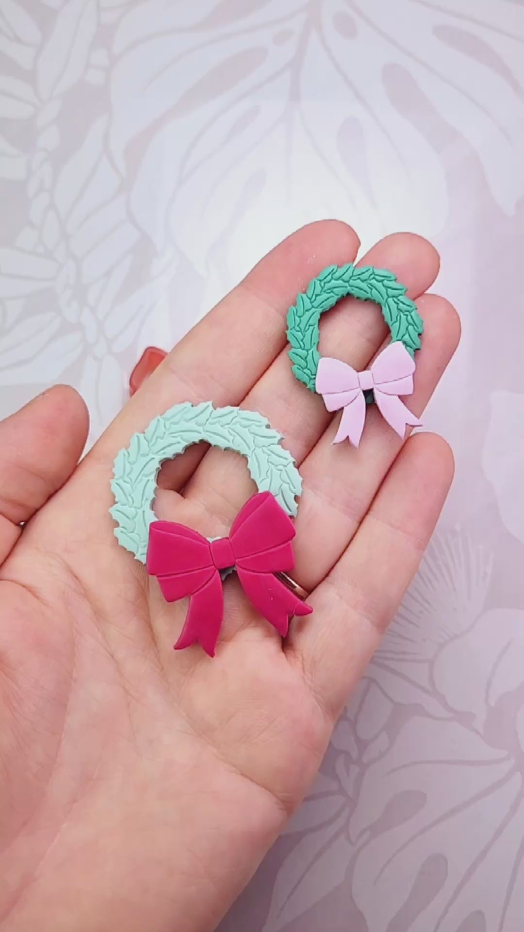 Holly Wreath Polymer Clay Cutter | Sharp, Clean, Precise Cuts – The ...